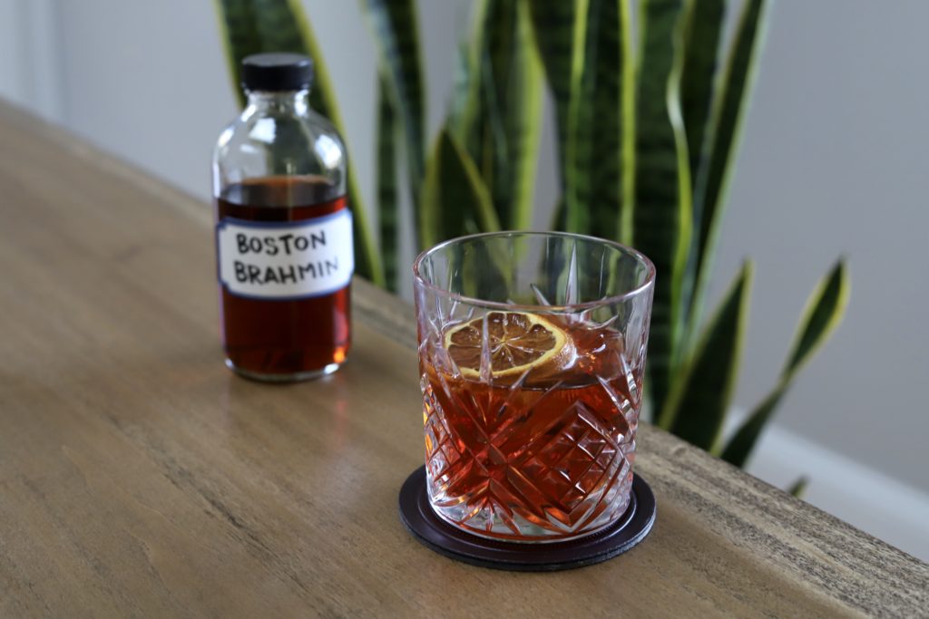 Boston Brahmin + How to Bottle Cocktails - Garnish
