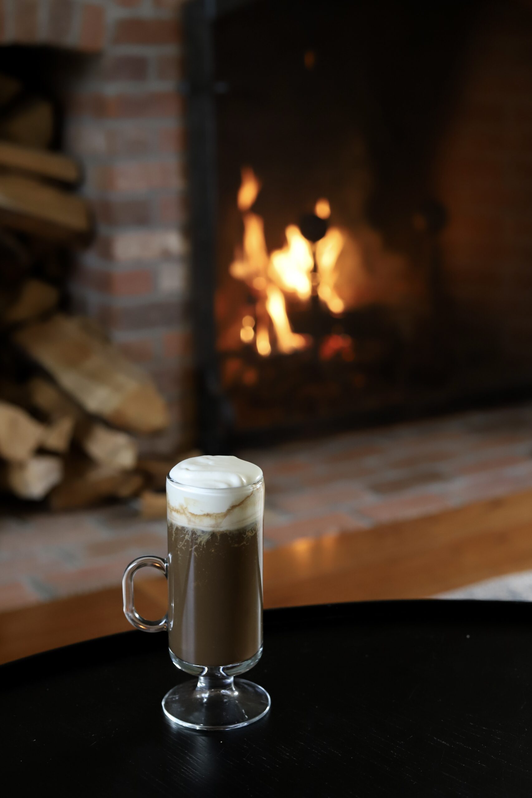 Irish Mocha with Mozart Chocolate Liqueur - Garnish